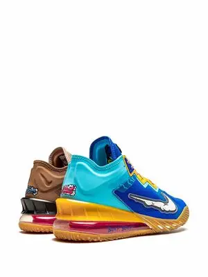Nike X Space Jam Lebron 18 Low Sneakers - Blue