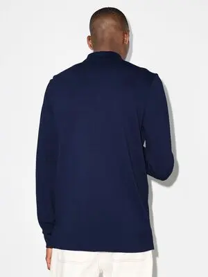 Polo Ralph Lauren Polo Pony Long-sleeve Polo Shirt - Blue
