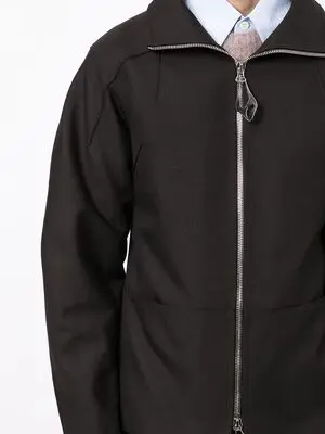 Namacheko Zipped Bomber Jacket In Black - 43% Off | Editorialist
