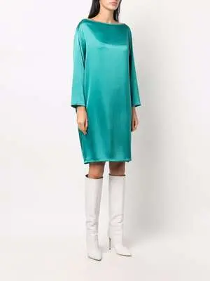 GIANLUCA CAPANNOLO Long-sleeve Shift Mini Dress