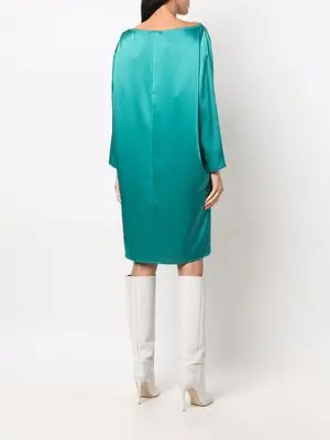 GIANLUCA CAPANNOLO Long-sleeve Shift Mini Dress