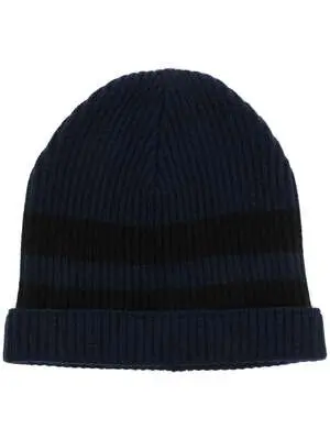 CASHMERE IN LOVE Cashmere In Love Bia Striped Beanie