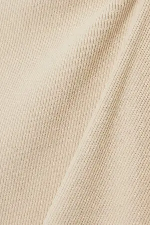 FRAME Ribbed-knit Midi Dress