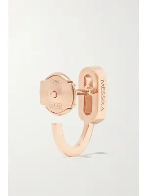 Messika Move Classique 18-karat Diamond Hoop Earrings