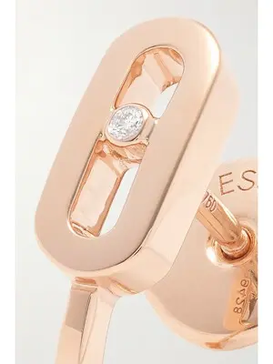 Messika Move Classique 18-karat Diamond Hoop Earrings
