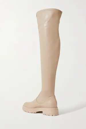 GIANVITO ROSSI Marsden 20 Faux Leather Over-the-knee Boots