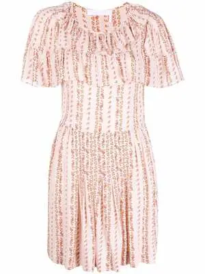 See By Chloé Floral-print Mini Dress