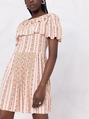 See By Chloé Floral-print Mini Dress