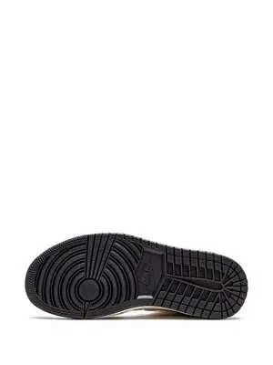 JORDAN Air 1 Mid Se Brushstroke Sneakers - Brown