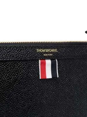 Thom Browne Logo-print Crossbody Bag - Black