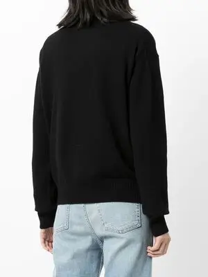 Markus Lupfer Floral Logo Merino Jumper