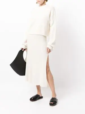 Cashmere In Love River A-line Skirt - White