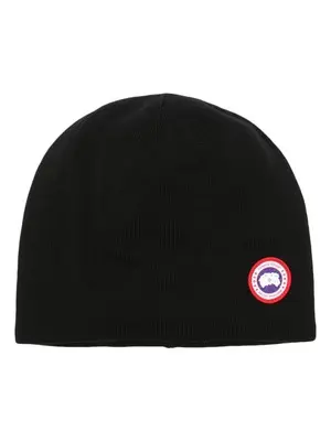 Canada Goose Logo-patch Detail Beanie