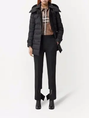 Burberry Detachable-hood Padded Coat