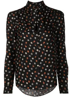 Saint Laurent Front Tie Tops
