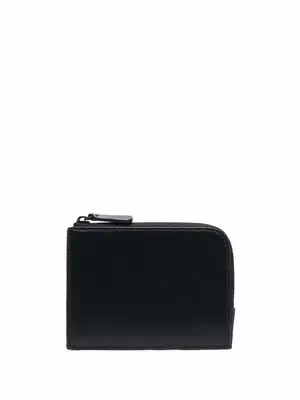 COMMON PROJECTS Logo-lettering Leather Wallet - Black