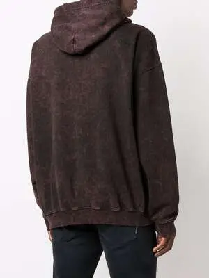 DIESEL® Marbled Effect Cotton Hoodie