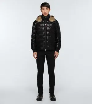 Moncler Cuvellier Nylon Down Jacket