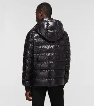 Moncler Cuvellier Nylon Down Jacket - Black