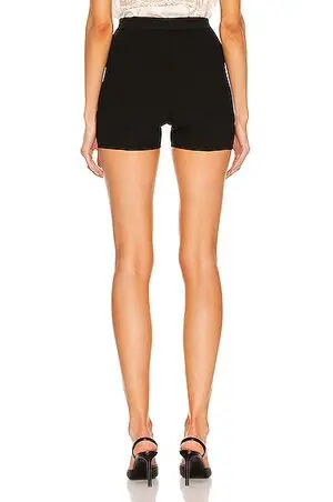 Saint Laurent Cyclist Short In Black