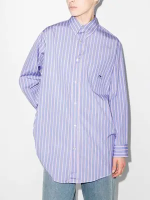 Etro Oversize Pinstripe Shirt