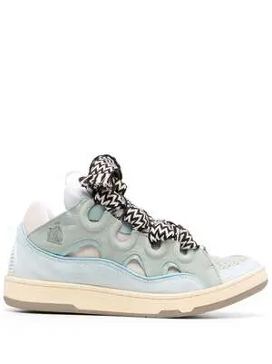 LANVIN Curb Low-top Sneakers - Blue