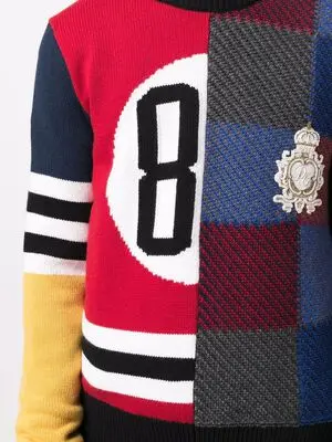 Dolce & Gabbana Mix Pattern Jumper