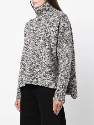 Adam Lippes Bouclé Wool Turtleneck Jumper