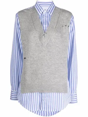 Maison Margiela Long Sleeve Vests For Women