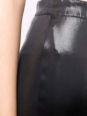 Dsquared2 Faux Leather Stirrup Leggings