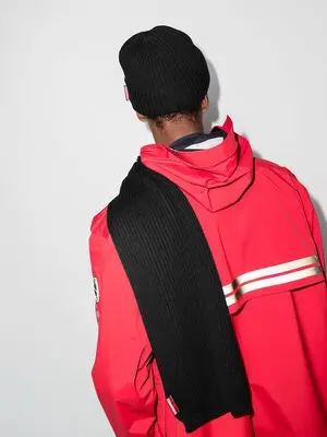 Dsquared2 Knitted Beanie Hat And Scarf Set - Black