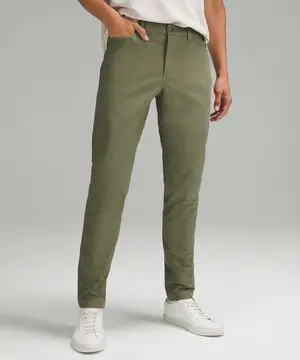 Lululemon ABC Slim-Fit 5 Pocket Pant 34L Bay Leaf