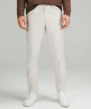 Lululemon ABC Slim-Fit 5 Pocket Pant 34L Bone