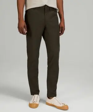 Lululemon ABC Slim-Fit 5 Pocket Pant 34L Dark Olive