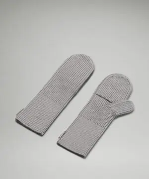 Lululemon Lululemon Wunder Train Gloves Heathered Gull Grey