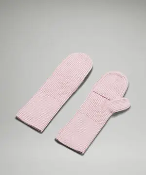 Lululemon Lululemon Wunder Train Gloves Heathered Pink Peony