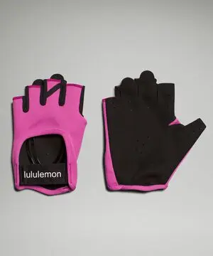 Lululemon Lululemon Wunder Train Gloves Pow Pink Tone/black