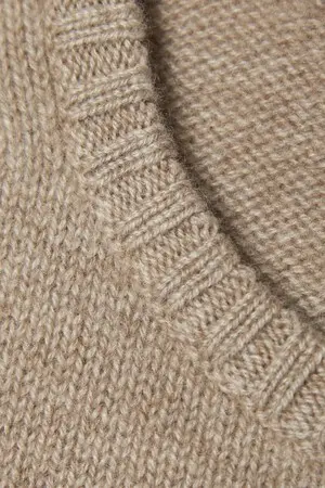 Khaite Fleurine Cashmere Mini Dress