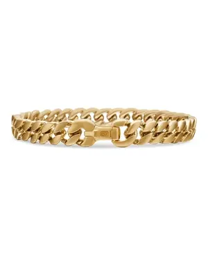 David Yurman 18k Yellow Curb Chain Bracelet - Gold