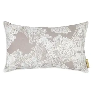 NOHO HOME Nahenahe Lumbar Pillowcase, 12 X 20 - Gray