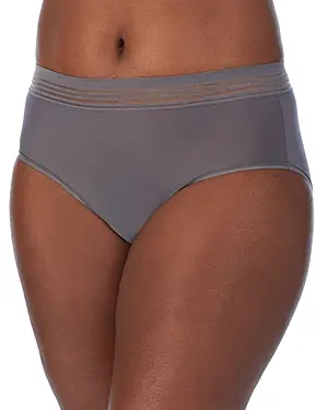 Le Mystère Second Skin Brief Steel Grey