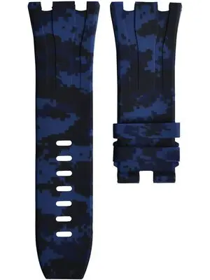 HORUS WATCH STRAPS 44mm Audemars Piguet Royal Oak Offshore Watch Strap - Blue