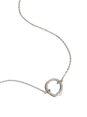 REPOSSI 18kt White Gold Antifer Diamond Necklace