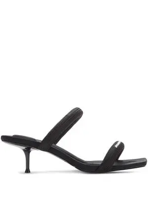 Alexander Wang Jessie 55mm Logo-print Mules