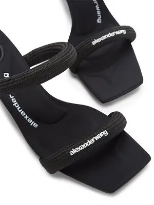 Alexander Wang Jessie 55mm Logo-print Mules