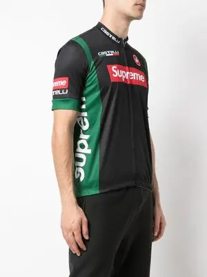 Supreme X Castelli Cycling T-Shirt - Black | Editorialist