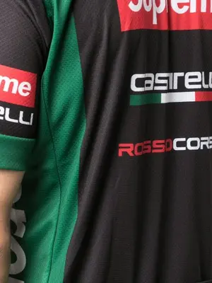 Supreme X Castelli Cycling T-Shirt - Black | Editorialist