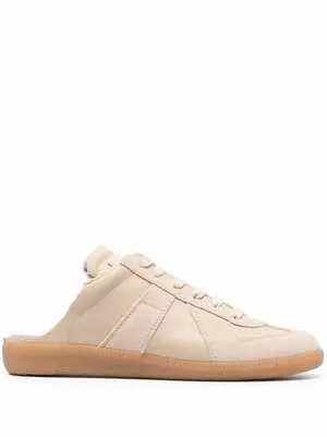 MAISON MARGIELA Replica Leather Slip-on Sneakers