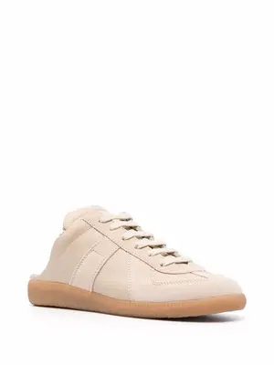MAISON MARGIELA Replica Leather Slip-on Sneakers