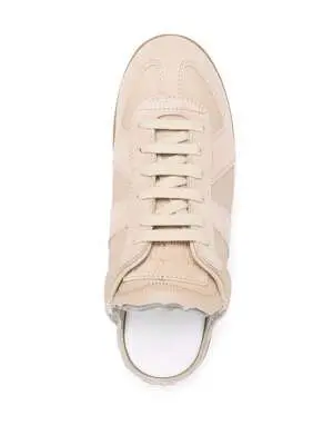 MAISON MARGIELA Replica Leather Slip-on Sneakers